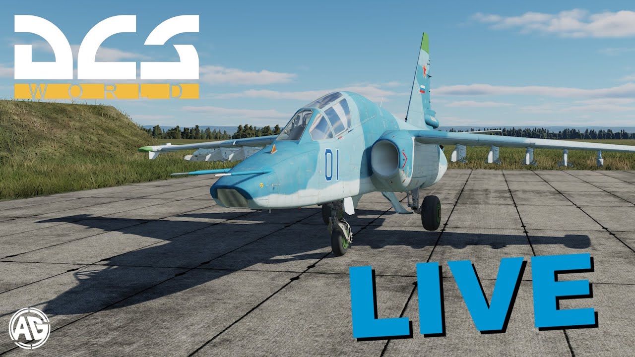 Learning How To Play DCS World Live! - YouTube