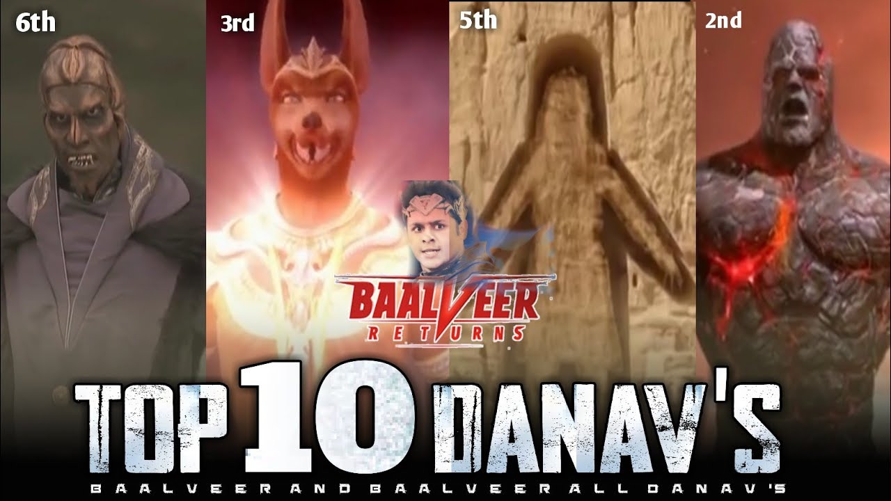 Baalveer Returns Top 10 Danav's | Baalveer Top Danger Danav's Power ...