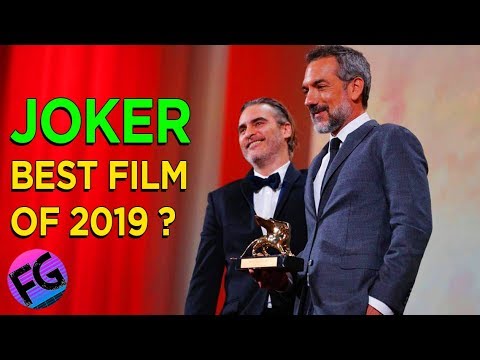 JOKER Wins Golden Lion Best Film Award 2019 - YouTube