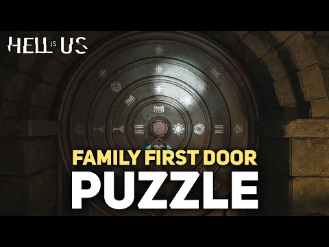 Hell Is Us - Family First Mystery Underground Door Puzzle - Jeljin