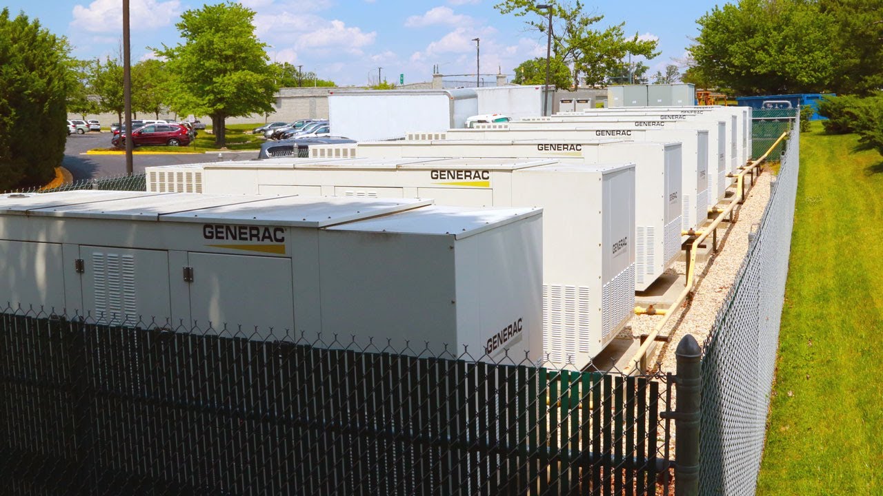 Large Gas Generators - YouTube