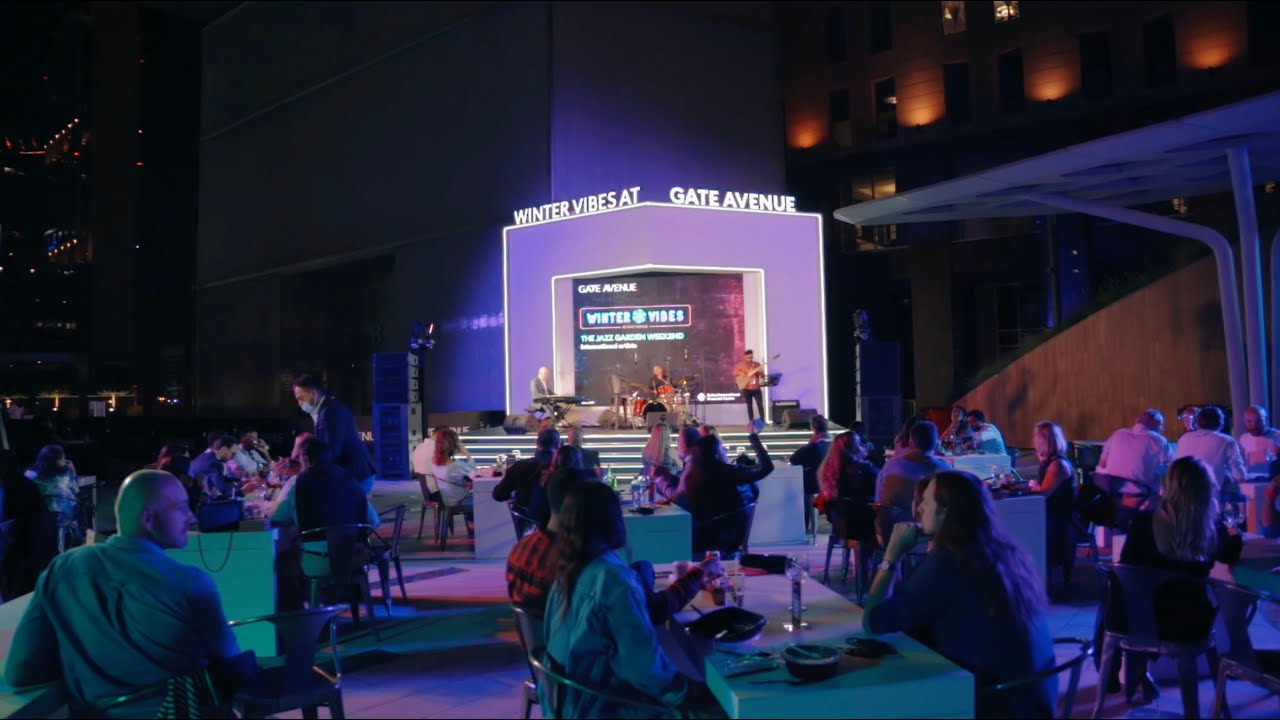 The Jazz Garden Dubai - Winter Vibes @ Gate Avenue, DIFC - YouTube