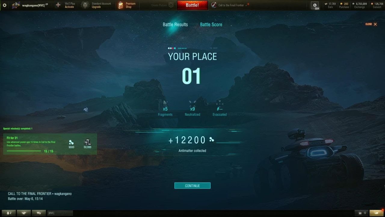 World of Tanks - Call to The Final Frontier Gameplay #4 - YouTube