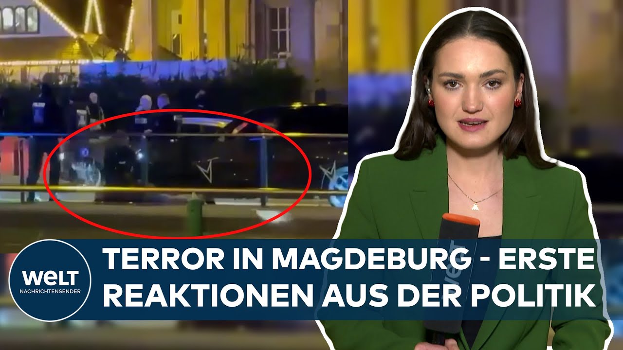 TERROR IN MAGDEBURG: Autofahrer rast in Menschenmenge - Erste ...