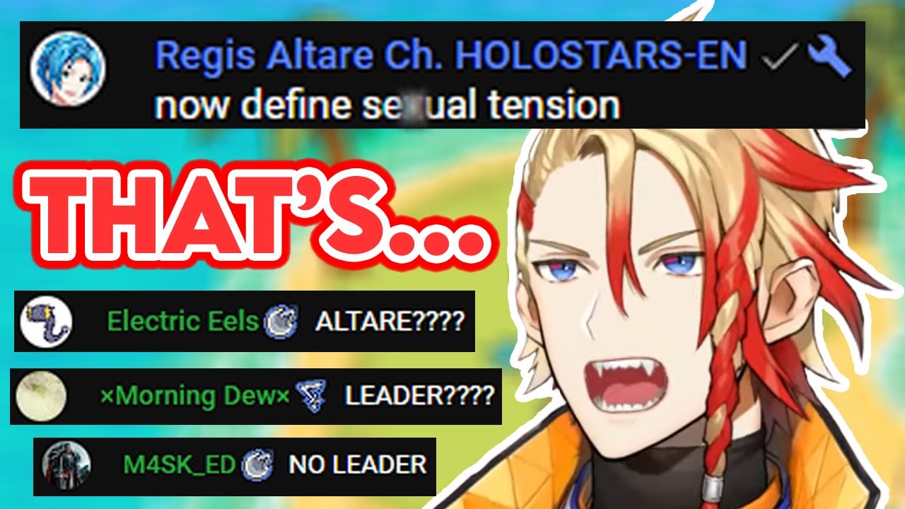 Altare asks Axel Sussy Things all of a sudden - YouTube