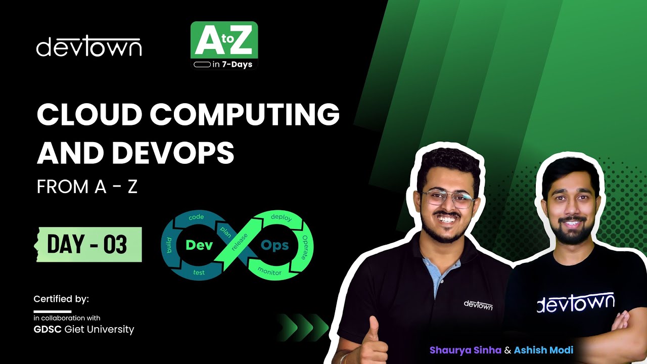 [LIVE] DAY 03 - Cloud Computing and DevOps From A - Z | COMPLETE in 7 ...