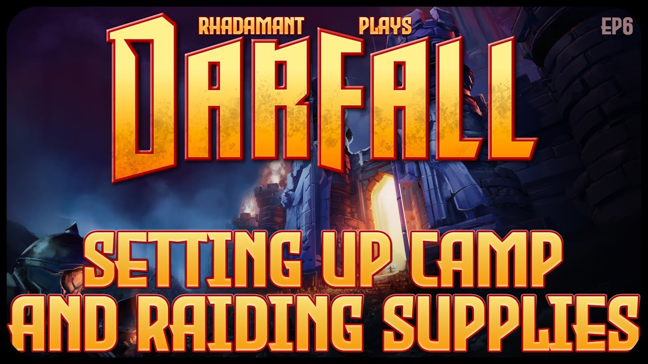 Setting Up Camp and Raiding Supplies in Darfall - Hero RPG City Builder Let's Play // EP6 - YouTube