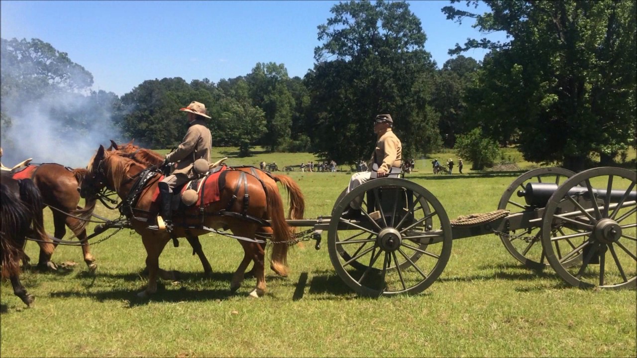 Civil War Weekend - Jefferson, Tx May 7, 2017 Main Battlefield - YouTube