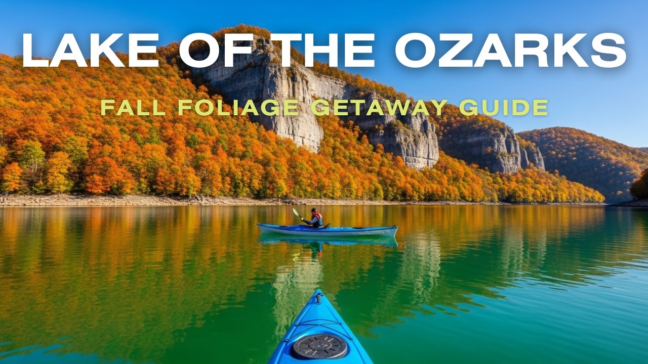 Explore Autumn's Magic: Fall Foliage at Lake of the Ozarks! 🍂🌅 - YouTube