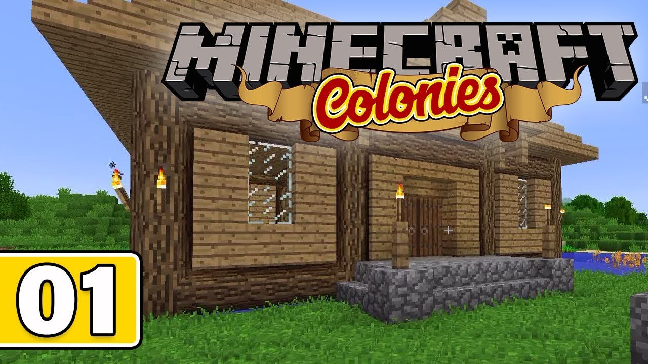 Colonies - Ep 1 : Starting The Colony | Modded Minecraft 1.12 Duo ...