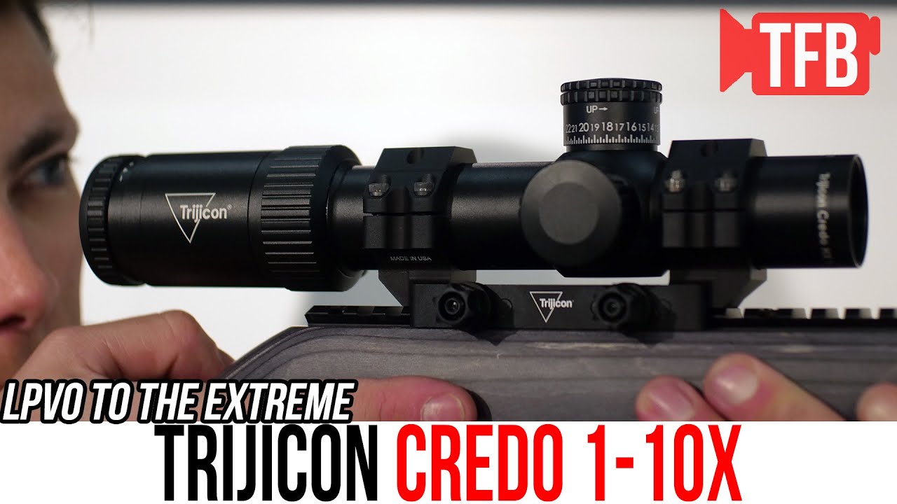 NEW Trijicon Credo 1-10 LPVO - YouTube