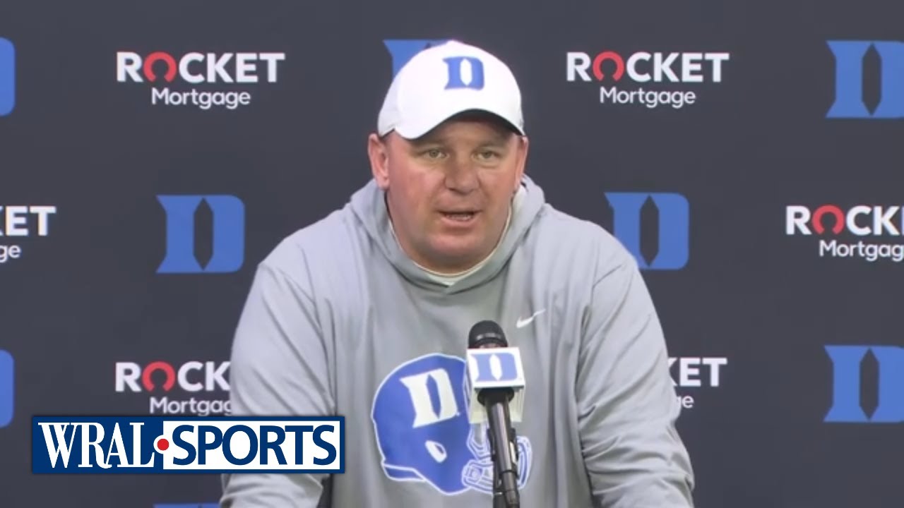 Duke's HC Mike Elko outlines plan for game at Pitt - YouTube