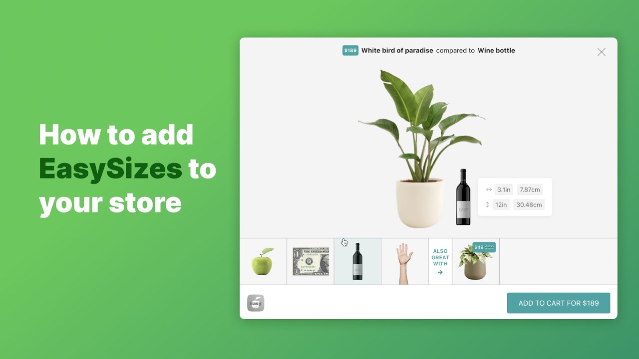 Create your first Size using EasySizes - YouTube