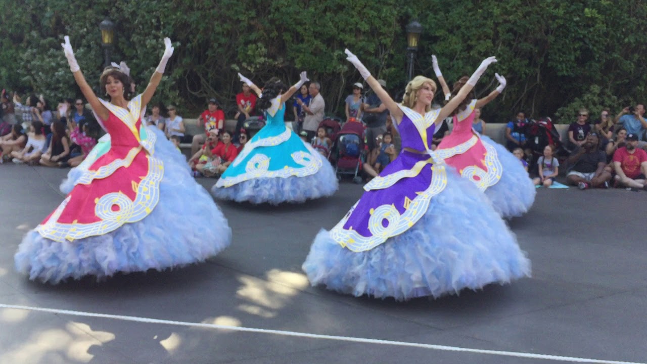 Disney Music Parade - Disneyland California 2017 - YouTube