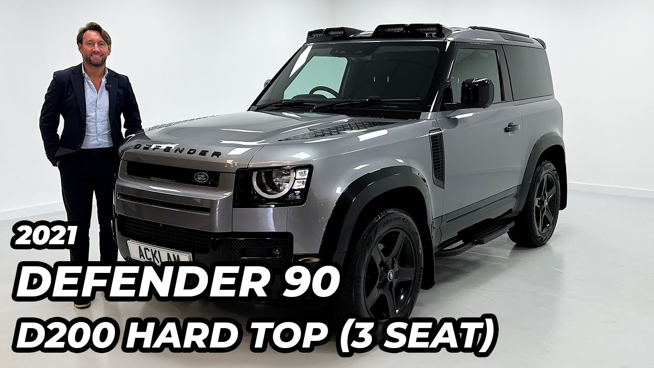 2021 Land Rover Defender 90 3.0 D200 Hard Top Commercial (3 Seat) (VAT ...