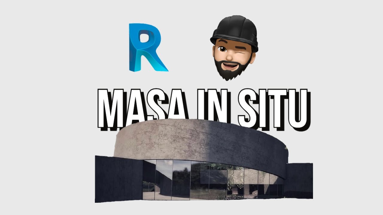 ⚡Como hice el MODELADO de esta casa CIRCULAR en REVIT - Masa in situ ...