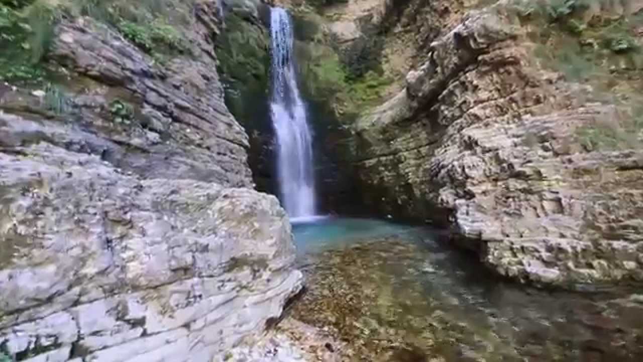Peshtura Waterfall. Lekdush. Progonat. Kurvelesh.Tepelene. Albania ...