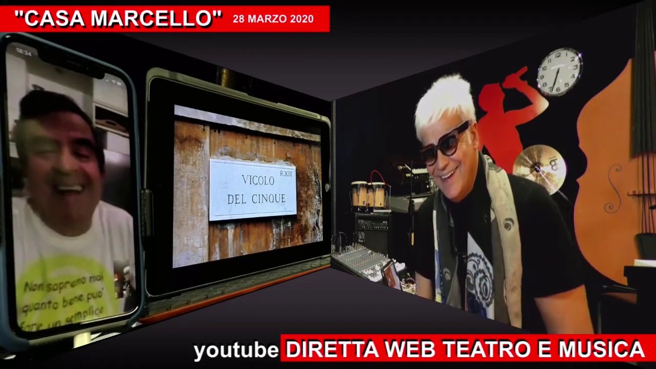 MASSIMO CINQUE 11 A CASA MARCELLO 28 MARZO 2020 - YouTube