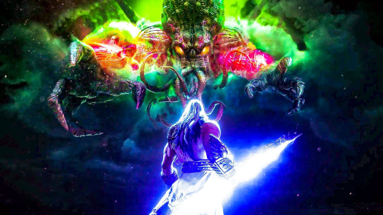 Cthulhu vs Zeus Clash Of The Titans (4K) - YouTube