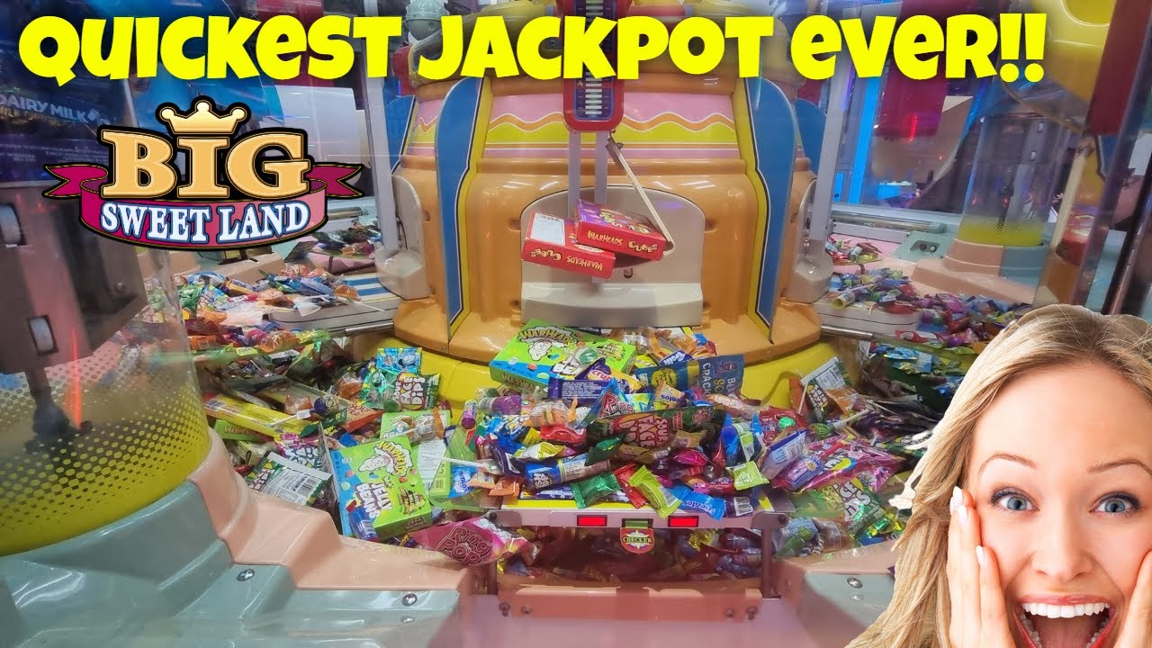 Quickest Candy Pusher Jackpot EVER!!! Double Dollars At KingPin 25th ...