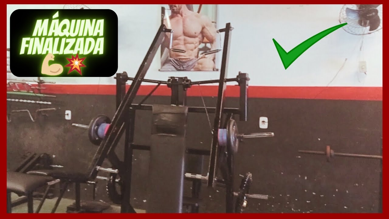 💥 PUXADA ALTA COM SUPINO INCLINADO CASEIRO FINALIZADO 🤩 - YouTube