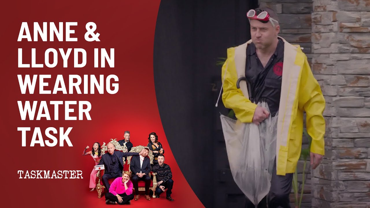Anne And Lloyd In The Wearing Water Task | Taskmaster Australia ...