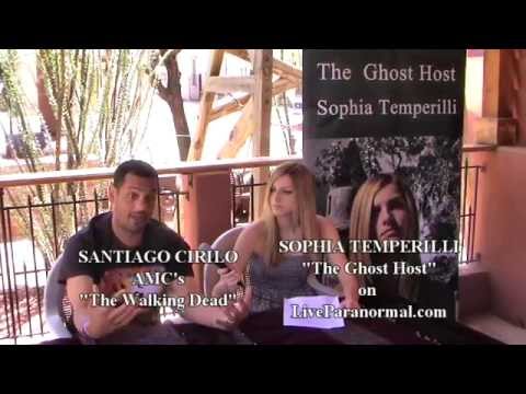 SANTIAGO CIRILO of "The Walking Dead" interview with The Ghost Host ...