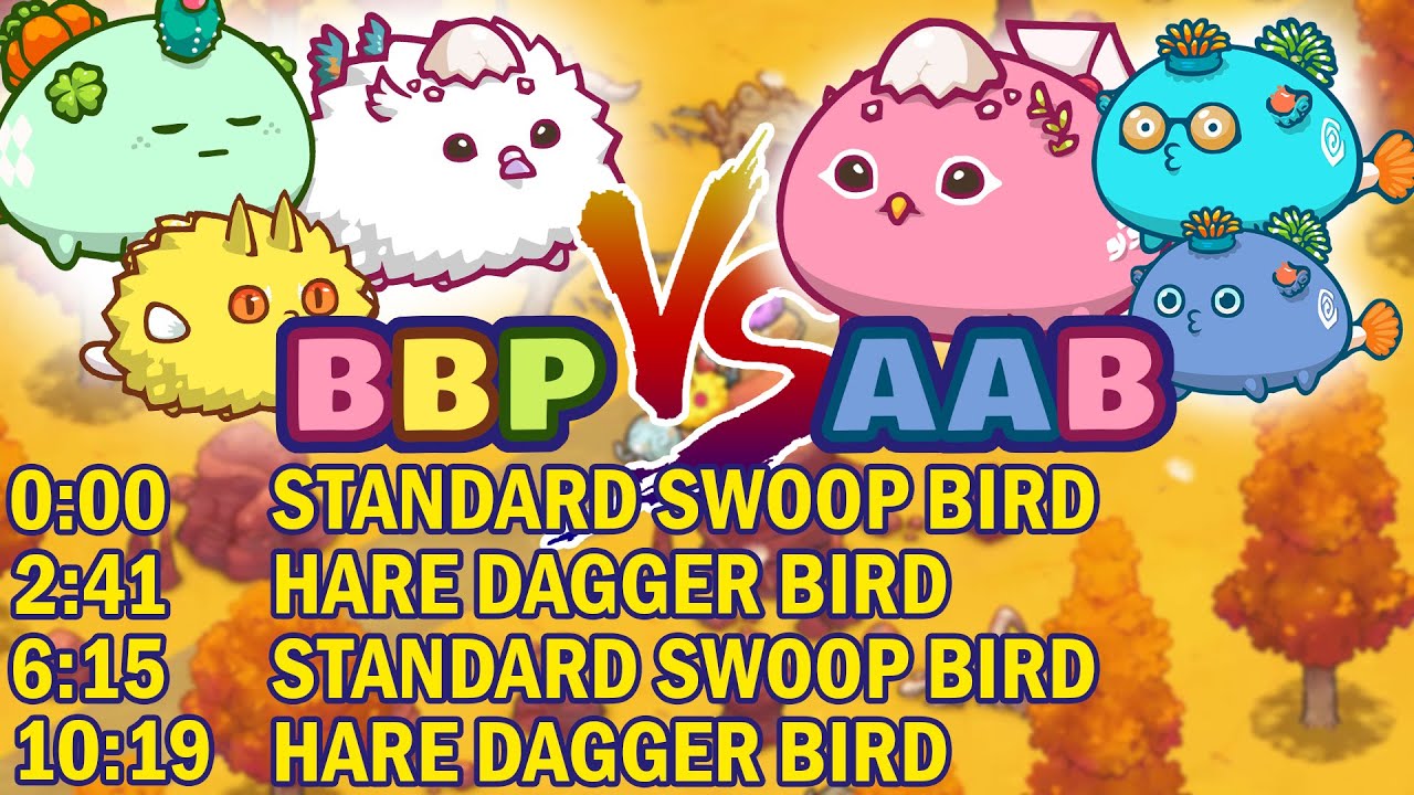 AXIE INFINITY #22 - BBP VS AAB DOUBLE ANEMONE BUILDS! 4 GAMES! - YouTube