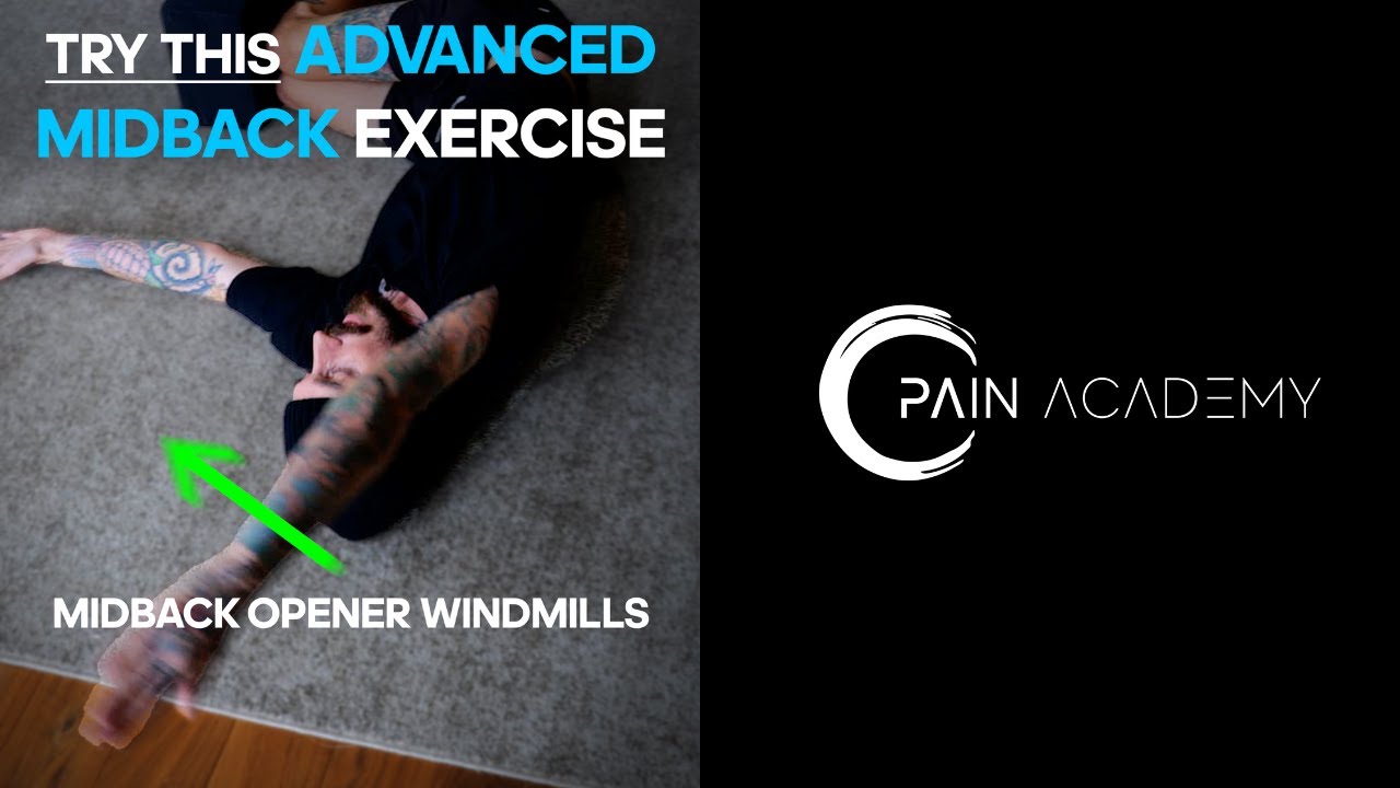 Spine Rotation Exercise Progression - YouTube