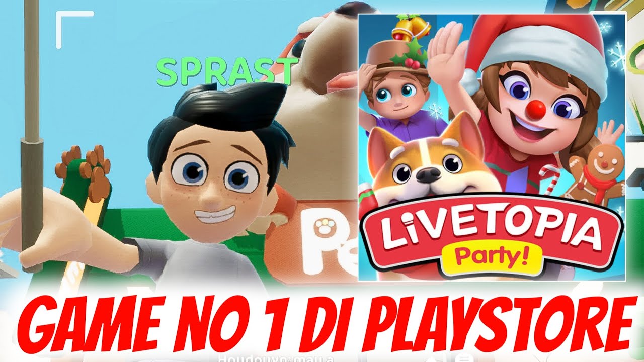 Pertama Kali Main Game No 1 Di Playstore - Livetopia Party - YouTube