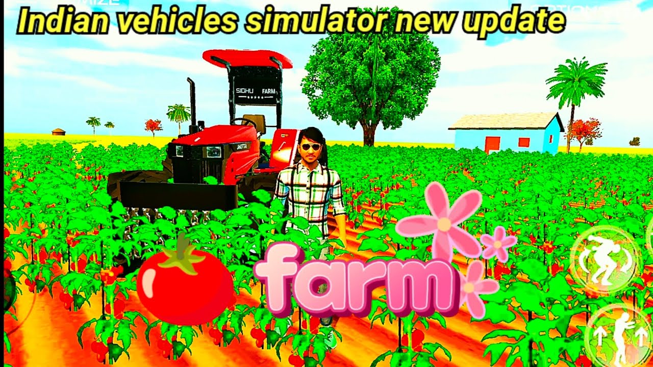 Tomato 🍅 farming in Indian vehicles simulator game 3d new update #viral ...