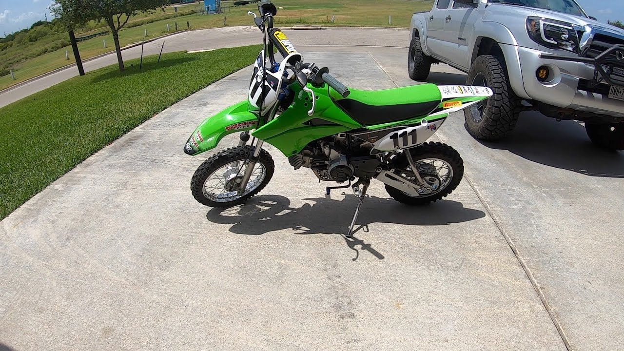 INSANE KAWASAKI KlX 110L CRAIGSLIST DEAL - YouTube