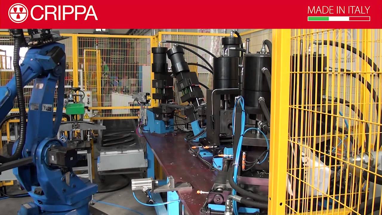 Crippa bender and forming table - YouTube