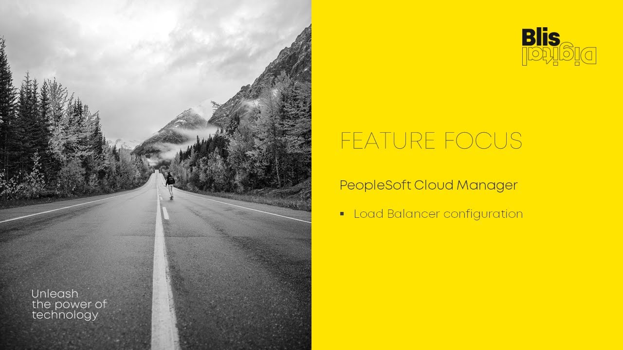 Feature Focus: Load Balancer configuration with PeopleSoft Cloud ...
