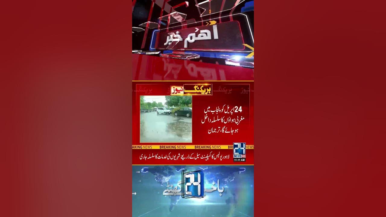 High Alert In Punjab - America Threat To Pakistan - 24 News HD - YouTube