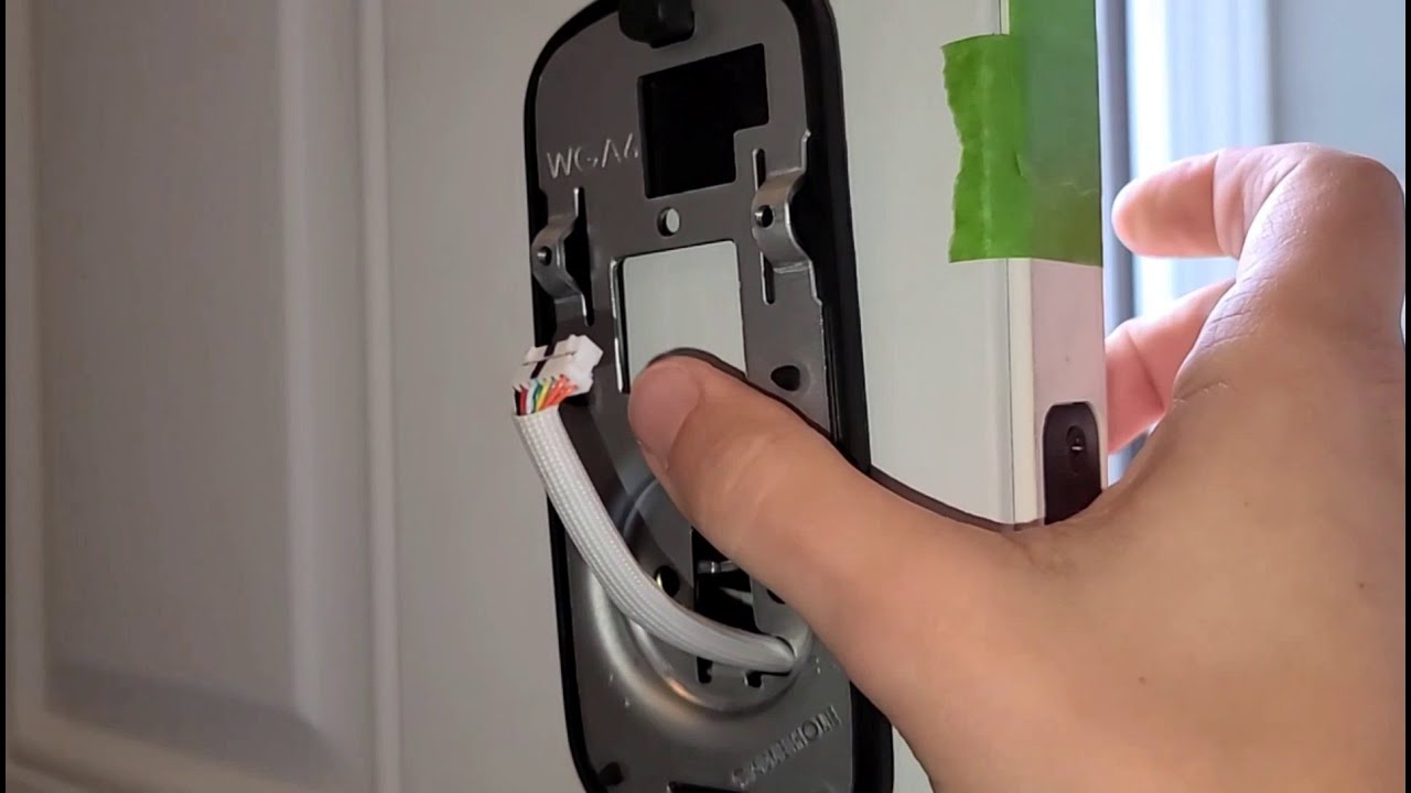 Yale Assure Lock install and use - YouTube