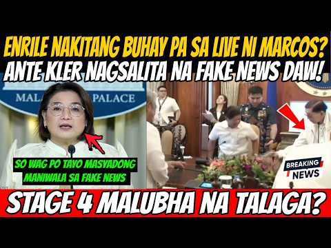 JUAN PONCE ENRILE BUHAY PA SA LIVE NI MARCOS! ANTE KLER NAG SALITA NA SINABING FAKE NEWS?