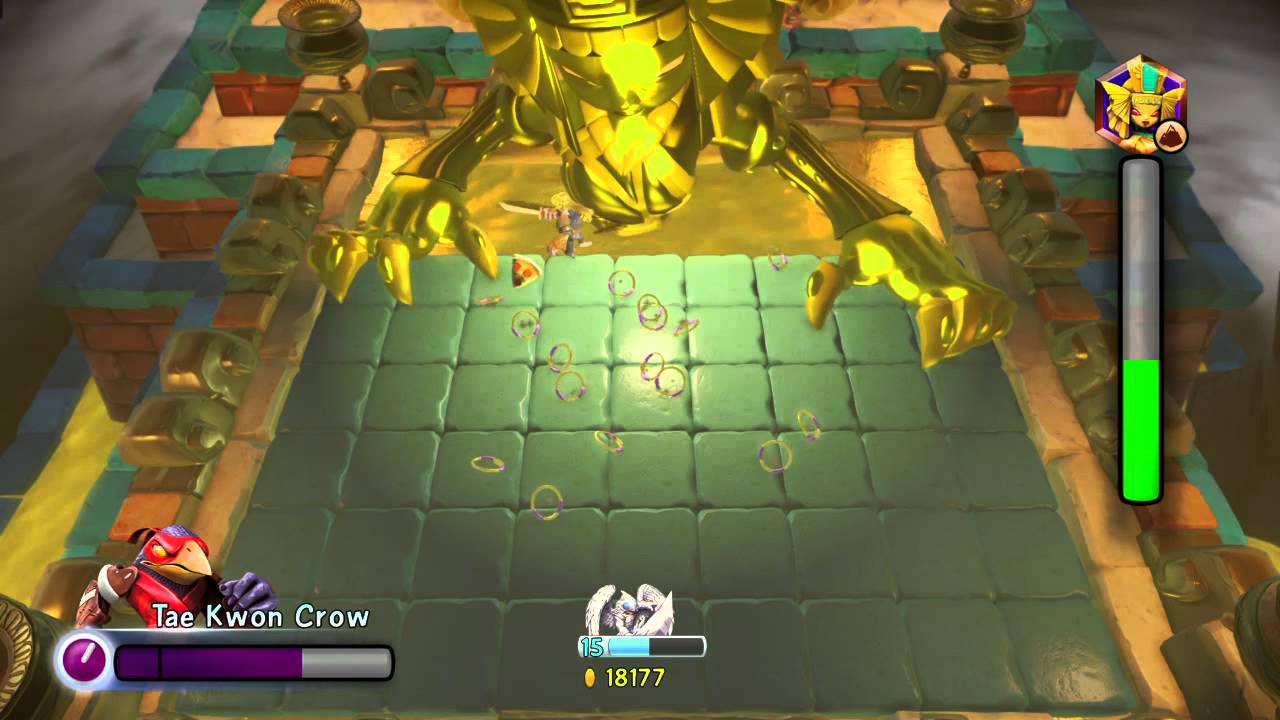 Skylanders Trap Team Golden Queen Boss fight - YouTube