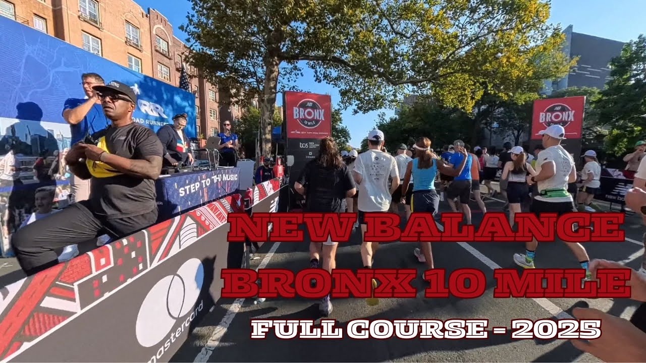 New Balance Bronx 10 Mile 2025 - Full Course - Raw/Unedited Version ...