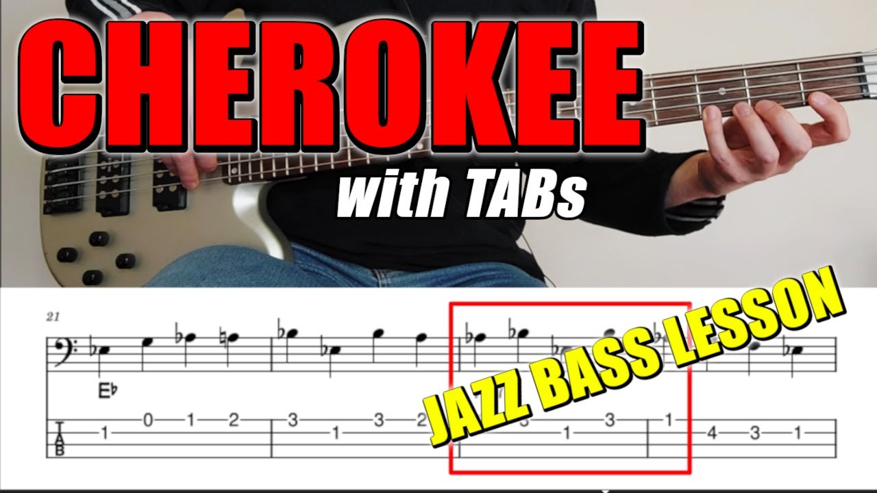 Walking Jazz Standards #30 - "Cherokee" | 🎵 How to Play FAST Walking ...