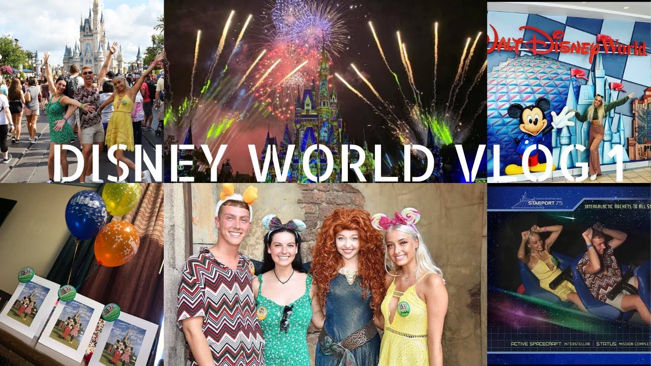 WALT DISNEY WORLD VLOGS | TRAVEL & DAY 1! - YouTube
