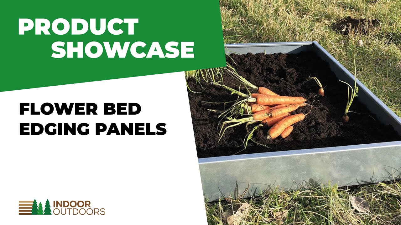 Multi-use Edging Panel for Raised Flower Beds and Vegetable Patches ...