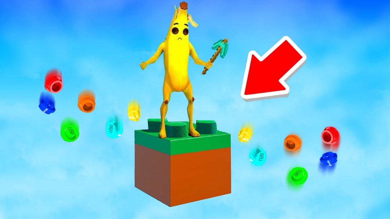 Fortnite aber auf einem LEGO ONE BLOCK! - YouTube