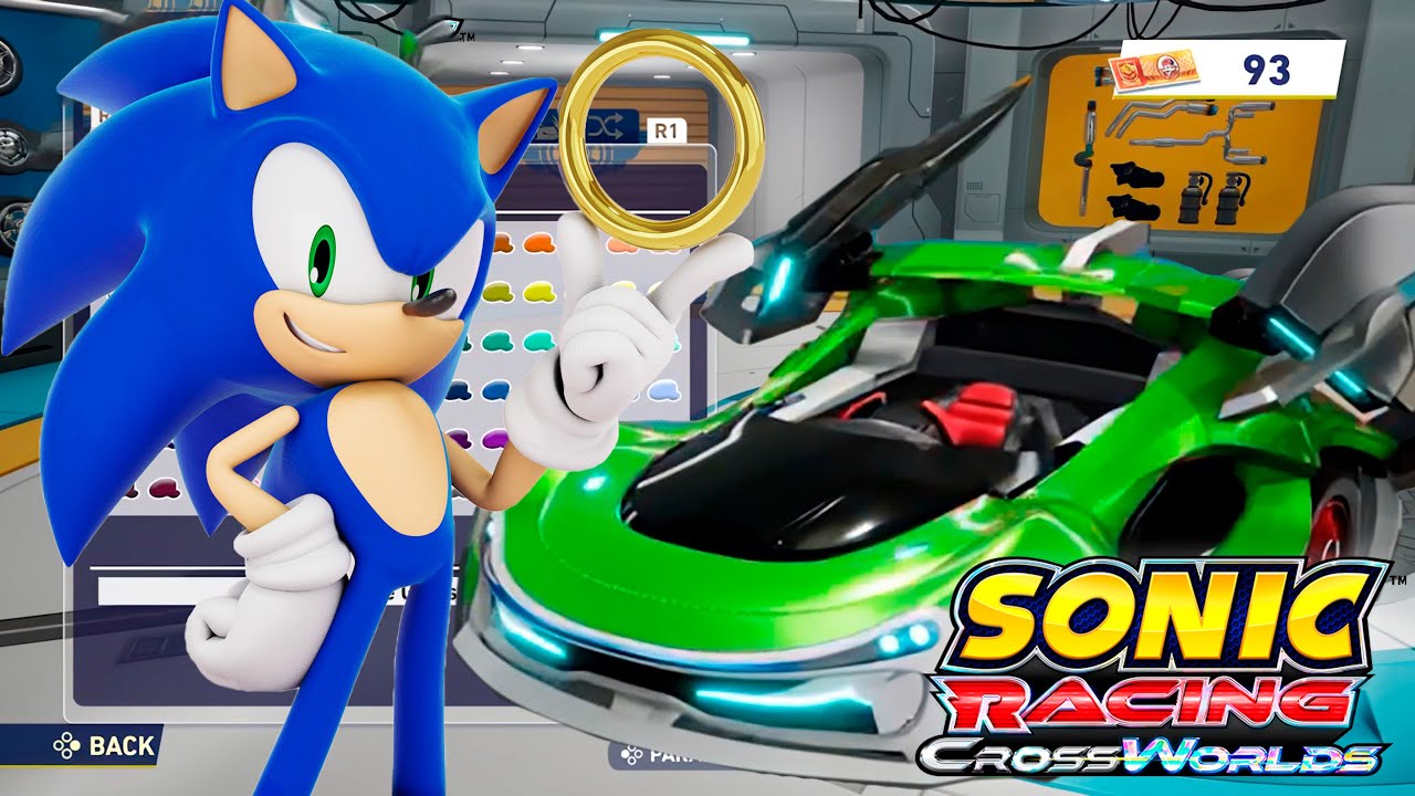 Sonic Racing CrossWorlds Customization Preview | 4K Upscale - YouTube