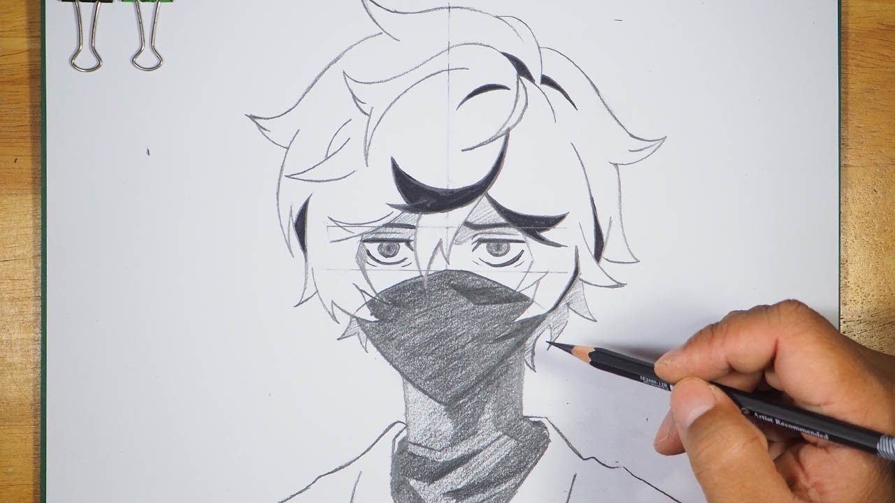 Anime Drawing | How to Draw Gabimaru | Sketch Step by Step - YouTube
