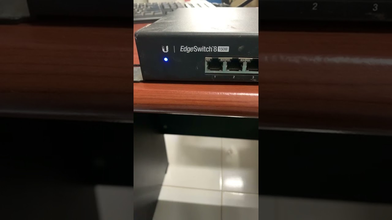 Switch Hub Error Karena Tegangan Drop - YouTube