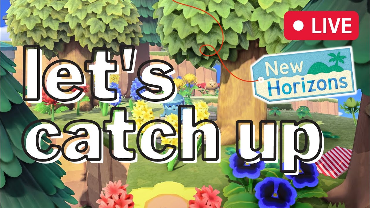 🔴 Let's catch up on life & my ACNH island | ACNH Live Stream - YouTube