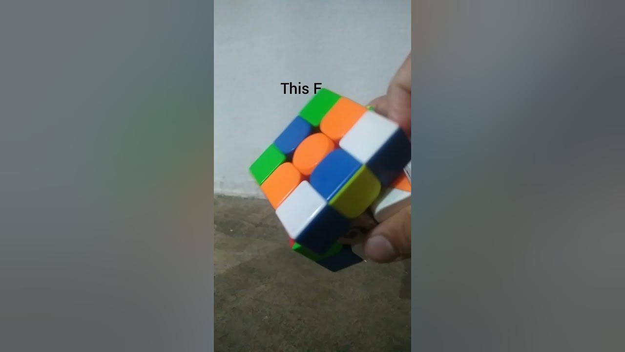 How to solve a rubiks cube (Part 1/5) introduction - YouTube