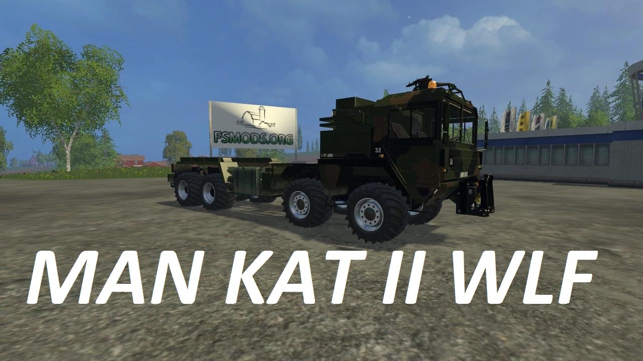 MAN Kat II WLF for Farming simulator 15 - YouTube