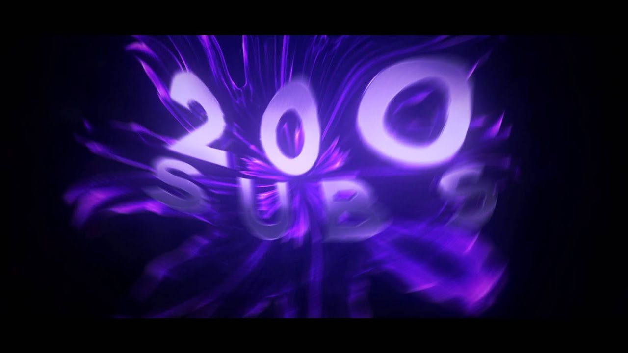 200 SUBS PURPLE SYNC INTRO! THANK YOU! - YouTube